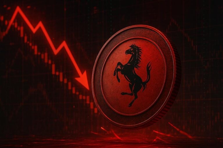 Azioni Ferrari in calo: pressioni ribassiste e livelli chiave