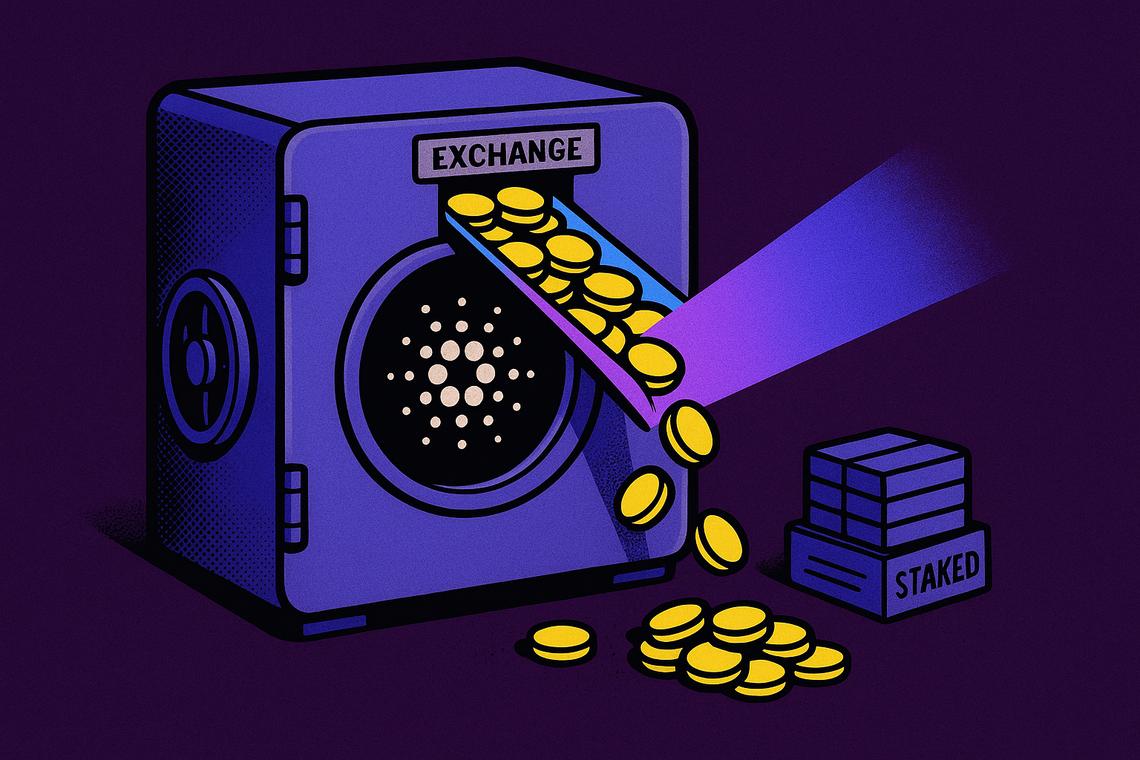 Cardano ADA supply shock: whales tighten liquid float