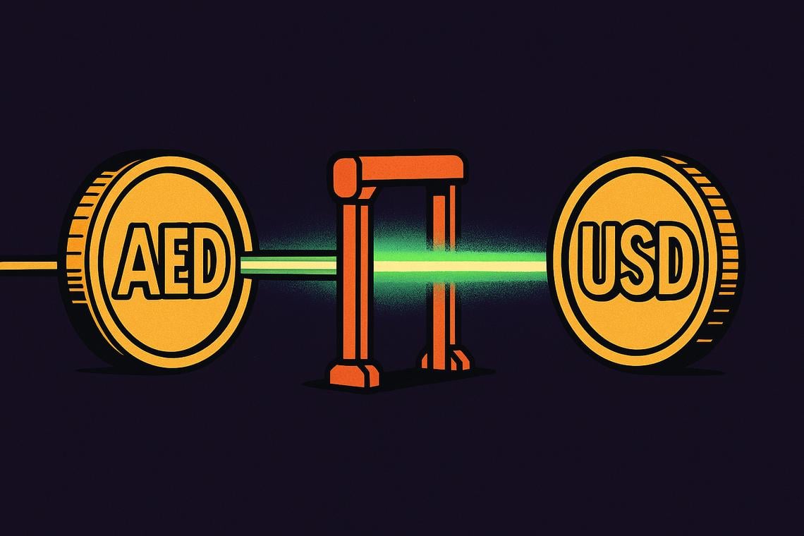 Corridoi per stablecoin negli Emirati: scambi tra dirham e dollaro