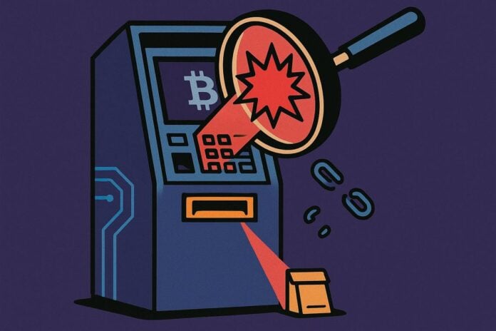 Sequestri crypto ATM a Bologna: rete illegale in Italia